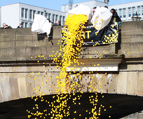 2017 Manchester Duck Race | New Bailey